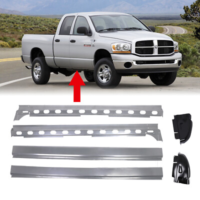 2002-2008 Dodge Ram Quad Cab Inner & Outer Rocker Panels & Cab Corners ...