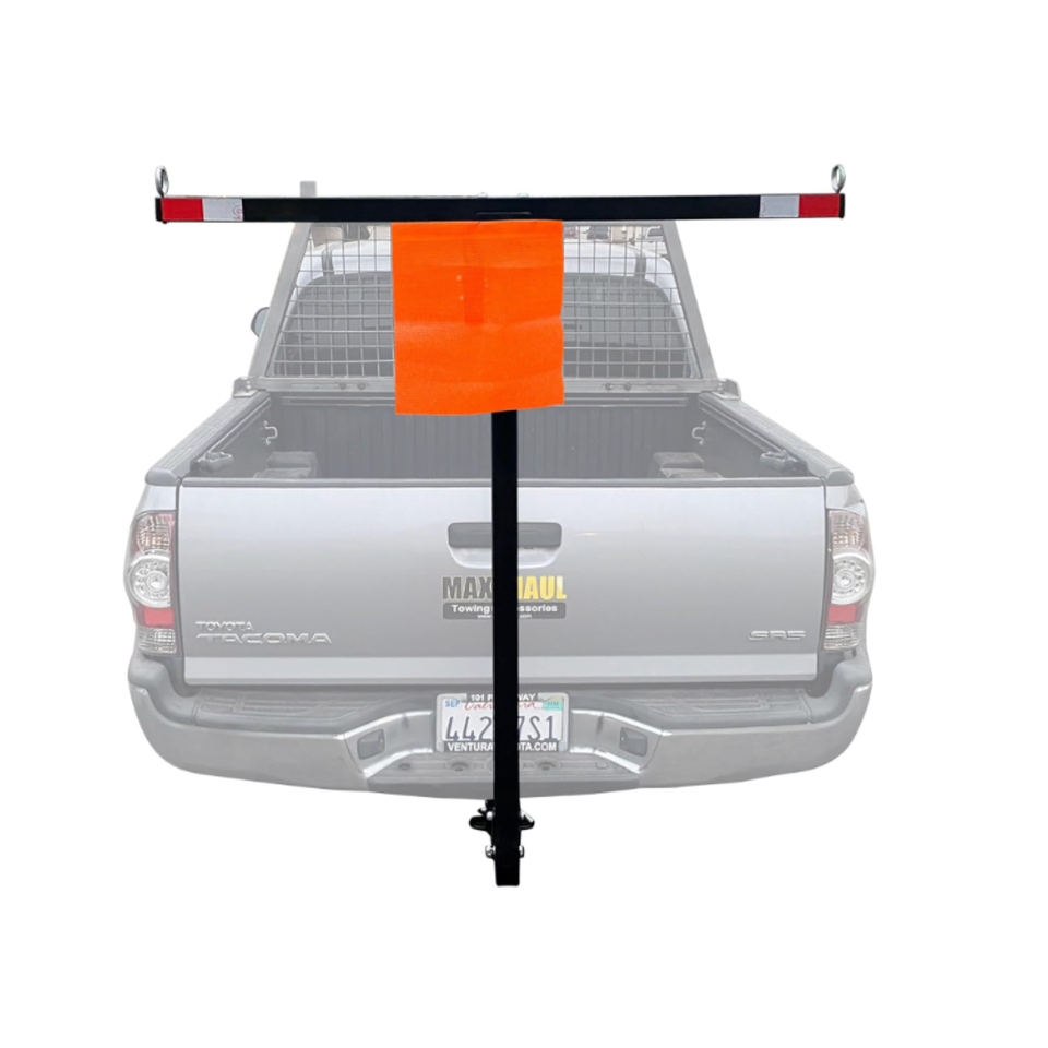 350LB Load Extender Truck Hitch Support Haul Ladder Lumber Rack Roof ...