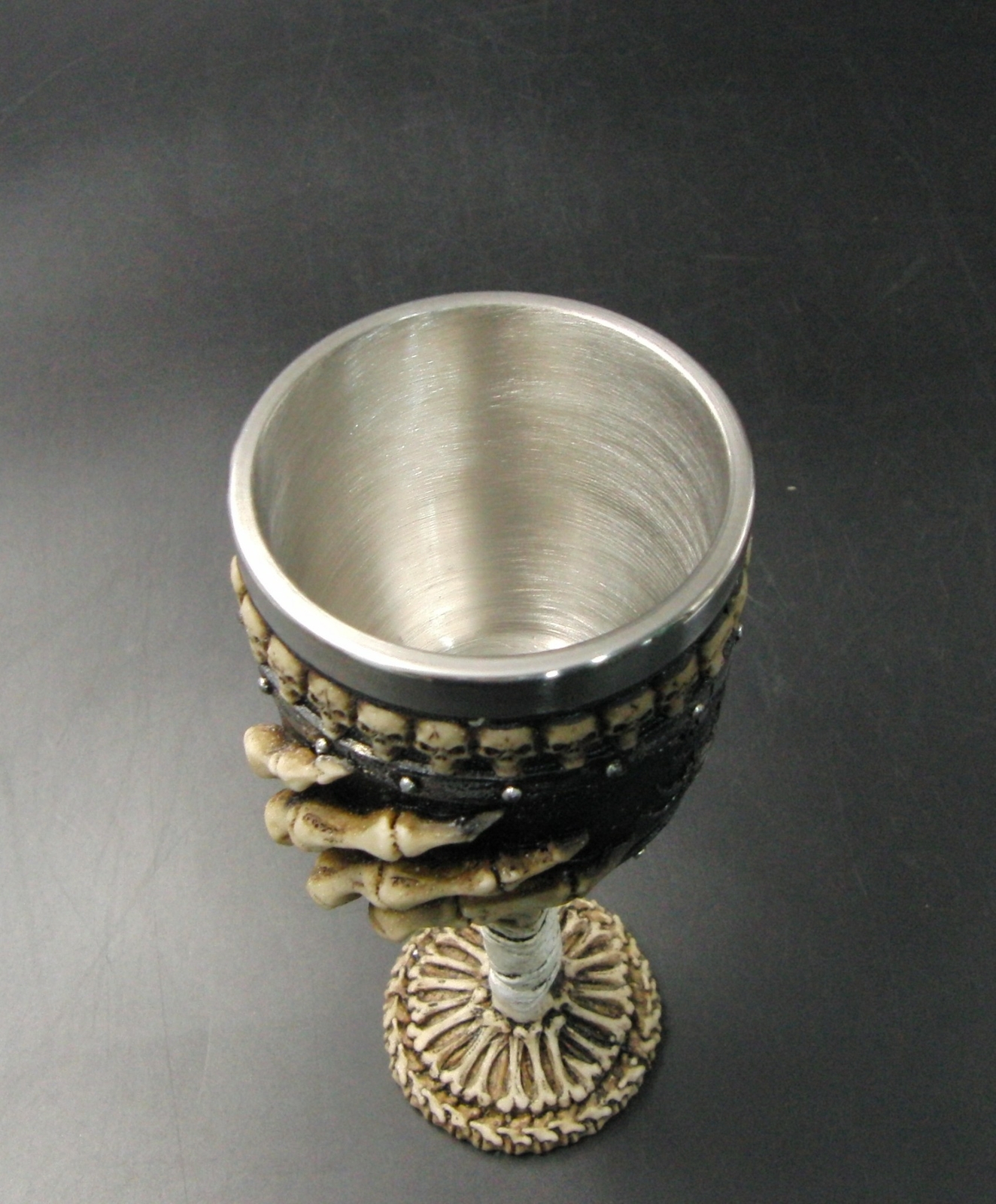Alator Giftware Bitter Taste Skeleton Hand Chalice Goblet Drinking Deco ...
