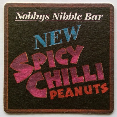 Nobbys Nibble Bar New Spicy Chilli Peanuts Coaster (B324-8) | eBay ...