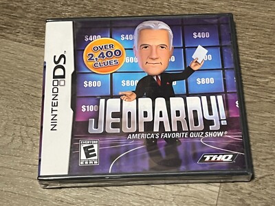 Jeopardy Nintendo DS Brand New Factory Sealed Authentic | eBay