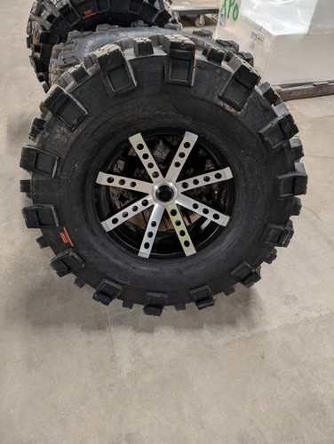 38x12.50x17 Genius Ogro Tire on 17"X7" Remington Wheels 4/156 Bolt ...