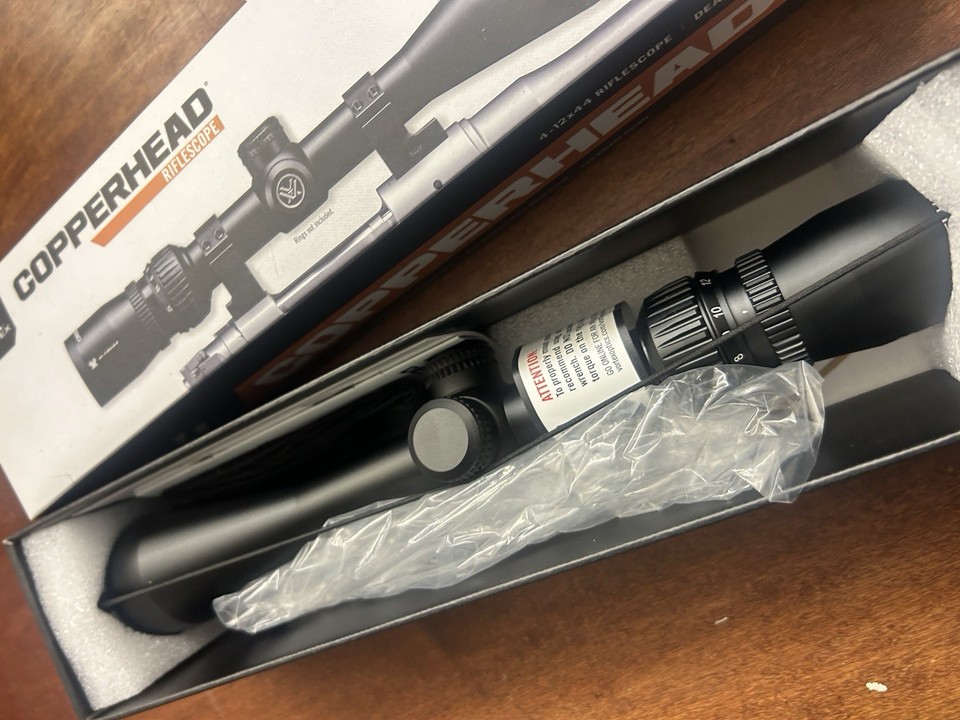 Vortex Copperhead 4-12x44 Dead-Hold BDC Riflescope CPH-412. New ...