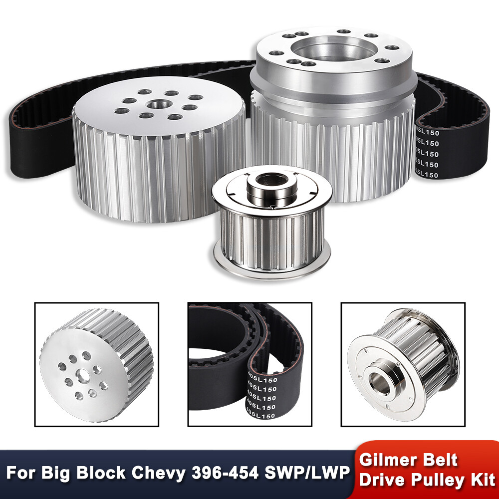For Chevy BBC 396 427 454 Short/Long Water Pump Gilmer Belt Drive ...