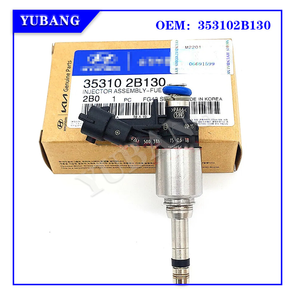 GEN-UINE For HYUNDAI ACCENT VELOSTER KIA RIO SOUL 1.6L Fuel Injector ...