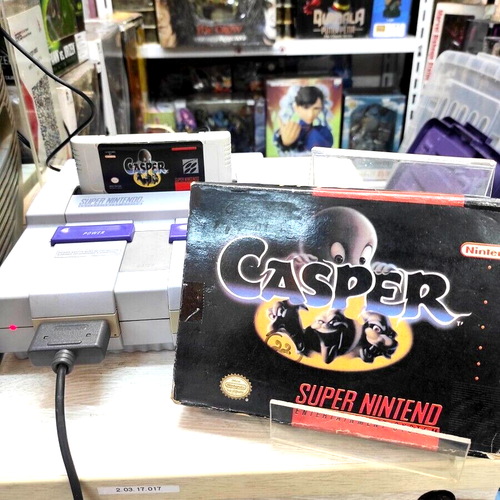 CASPER - SUPER NINTENDO/SUFAMI CARTRIDGE | eBay