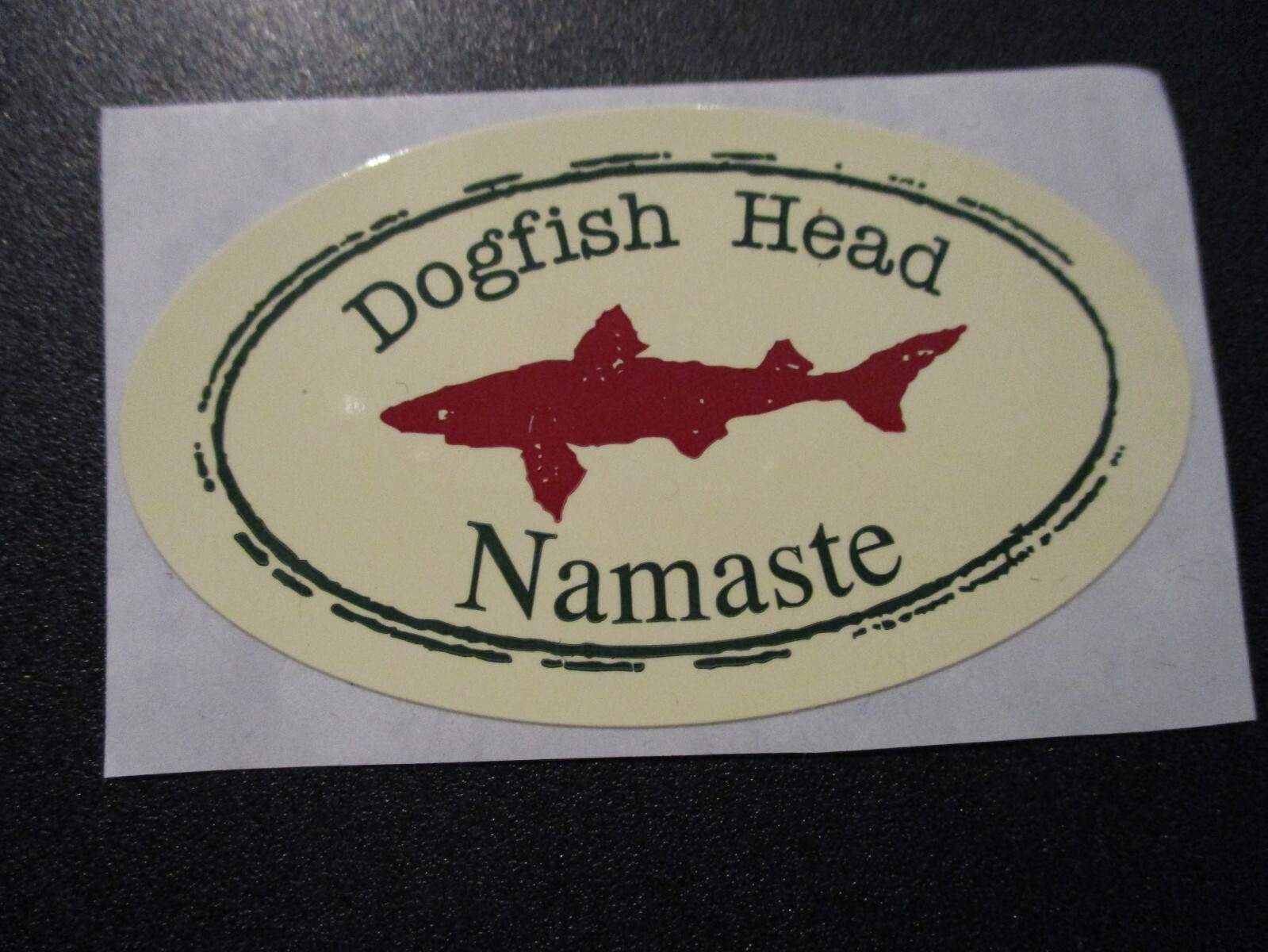 DOGFISH HEAD Namaste tap STICKER decal craft beer dog fish brewing ...