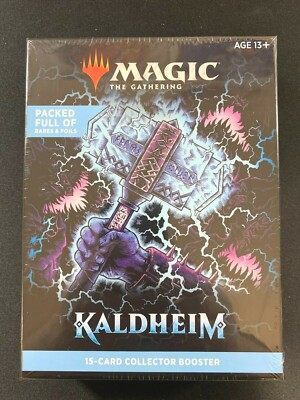 Magic the Gathering MTG Kaldheim Collector Edition Booster Box Factory ...