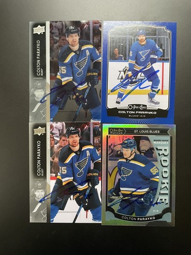 Colton Parayko signed 5 card lot, OPC Platinum Marquee Rookie, Fre | eBay
