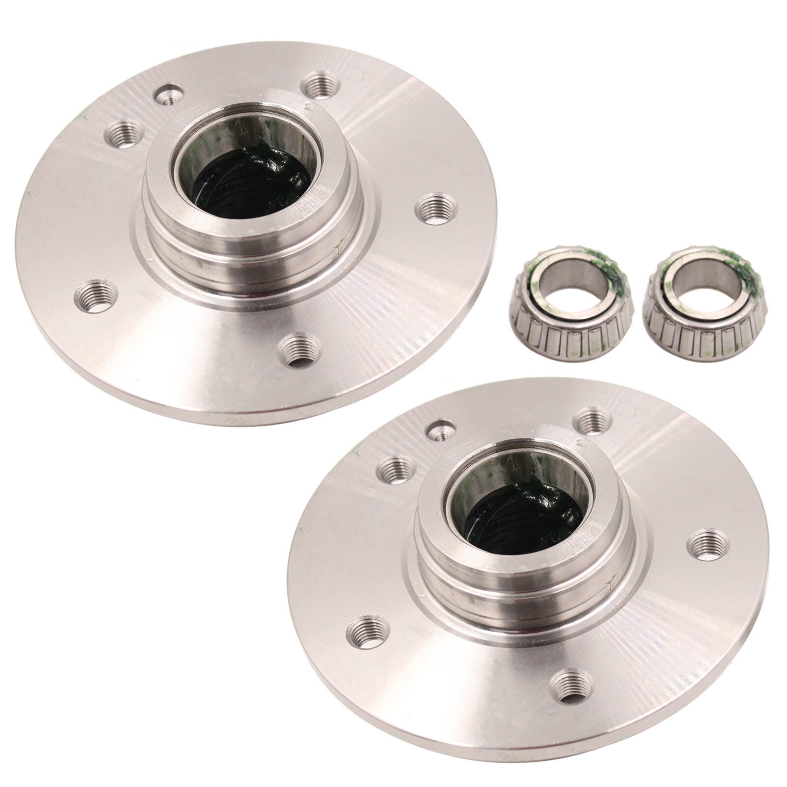 2PCS Front Wheel Hub W/ ABS tone ring Assembly For 96-04 Mercedes RWD ...