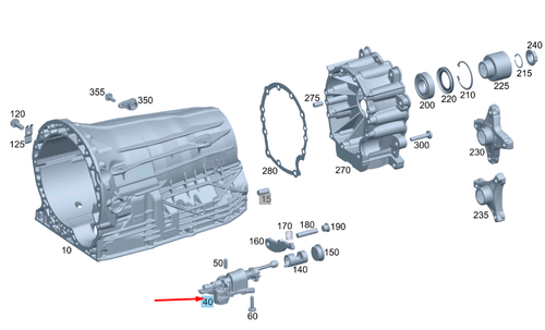 MERCEDES-BENZ GLE C292 TRANSMISSION HOUSING ACTUATOR A7259061200 | eBay