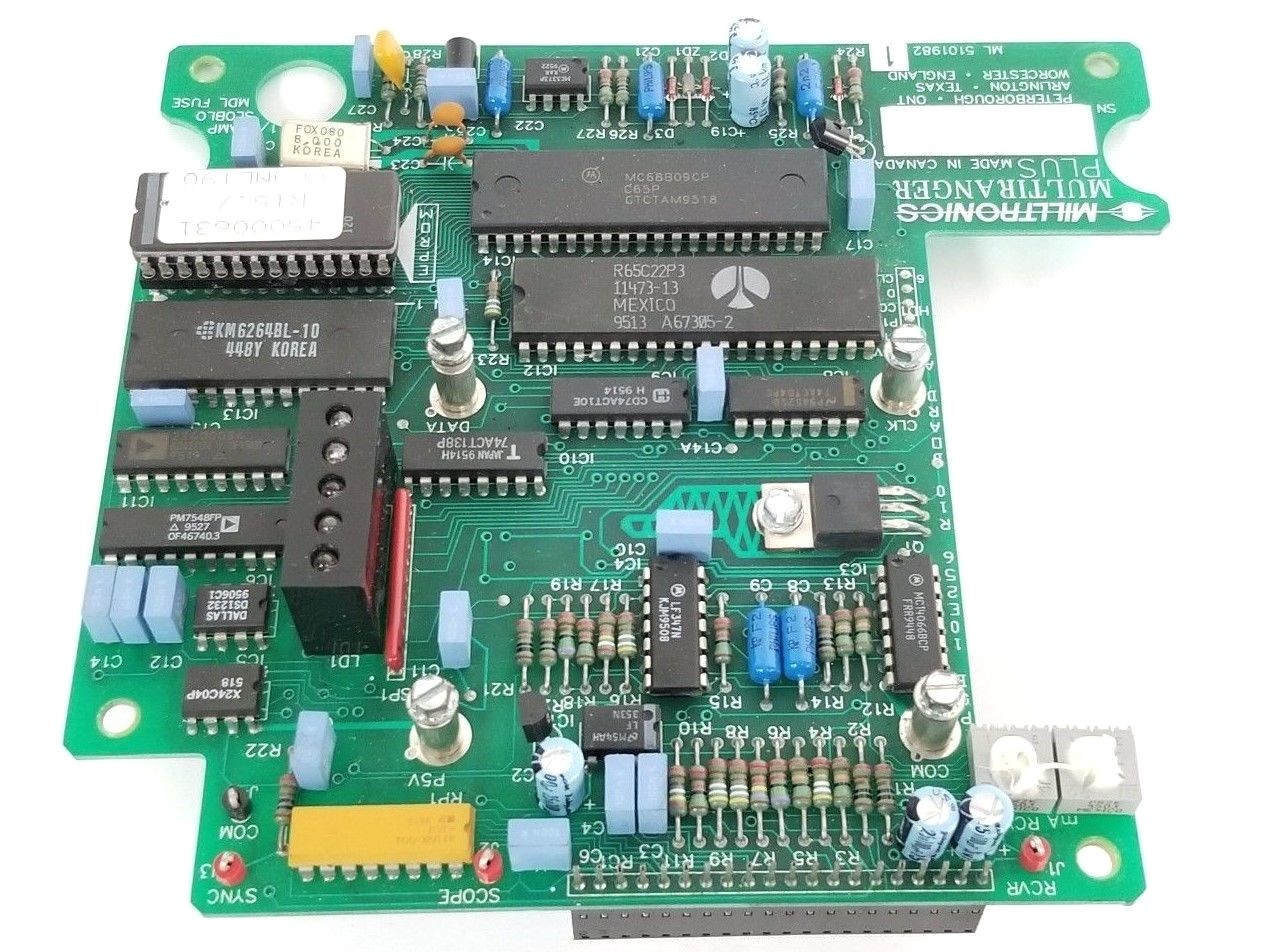 MILLTRONICS 5101982 MULTIRANGER PLUS BOARD ML 5101982 1 R24 | eBay