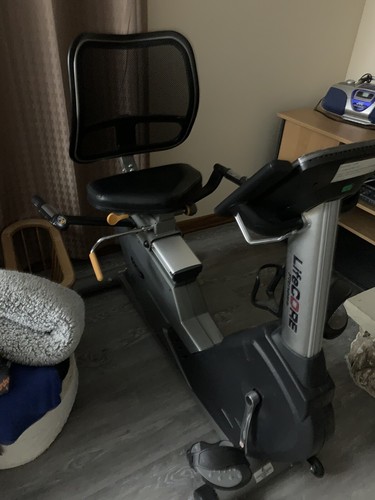 LifeCore Fitness 1050RB exercise bike - read desc | eBay