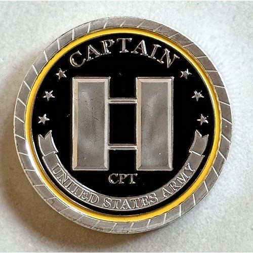 US ARMY CAPTAIN RANK CHALLENGE COIN MILITARY | eBay