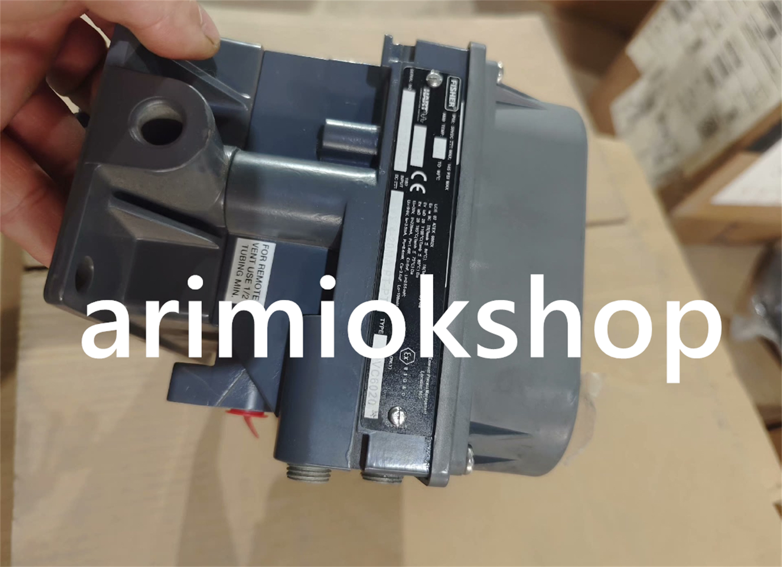 Fisher FIELDVUE DVC6020 Valve Positioner DVC 6020 Item 391. for sale ...