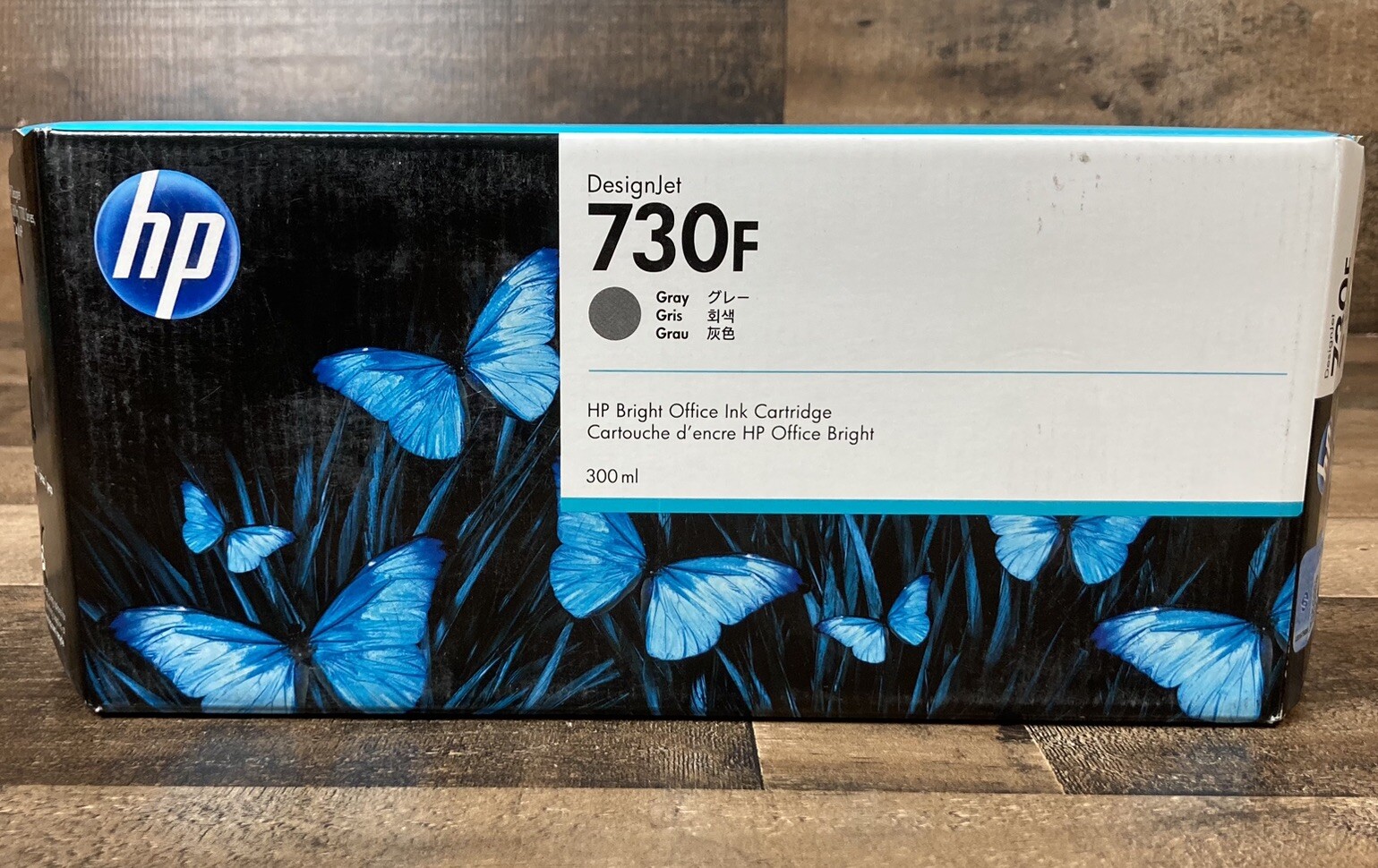 HP Ink 730 730F Gray Cartridge 300ml 1XB29A DesignJet T1700 T1600dr ...