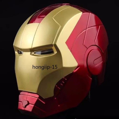 Children's Iron Man Role-playing Wearable LED Mask Helmet+Glove Props ...