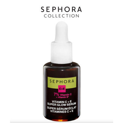 Sephora Colelction Super Glow Face Serum with Vitamin C+E, Free Ship (1 ...