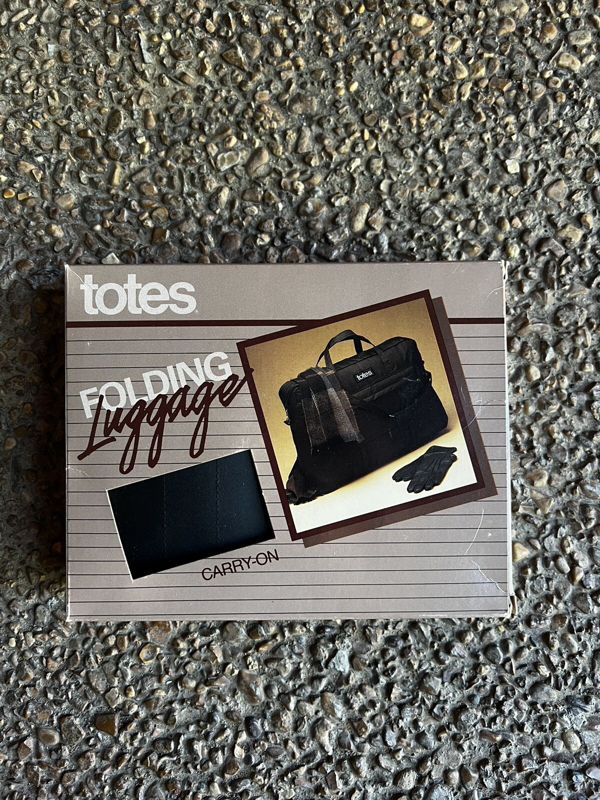 Totes Folding Carry On Luggage Bag Black Expanded 21x14x7 - Never Used ...