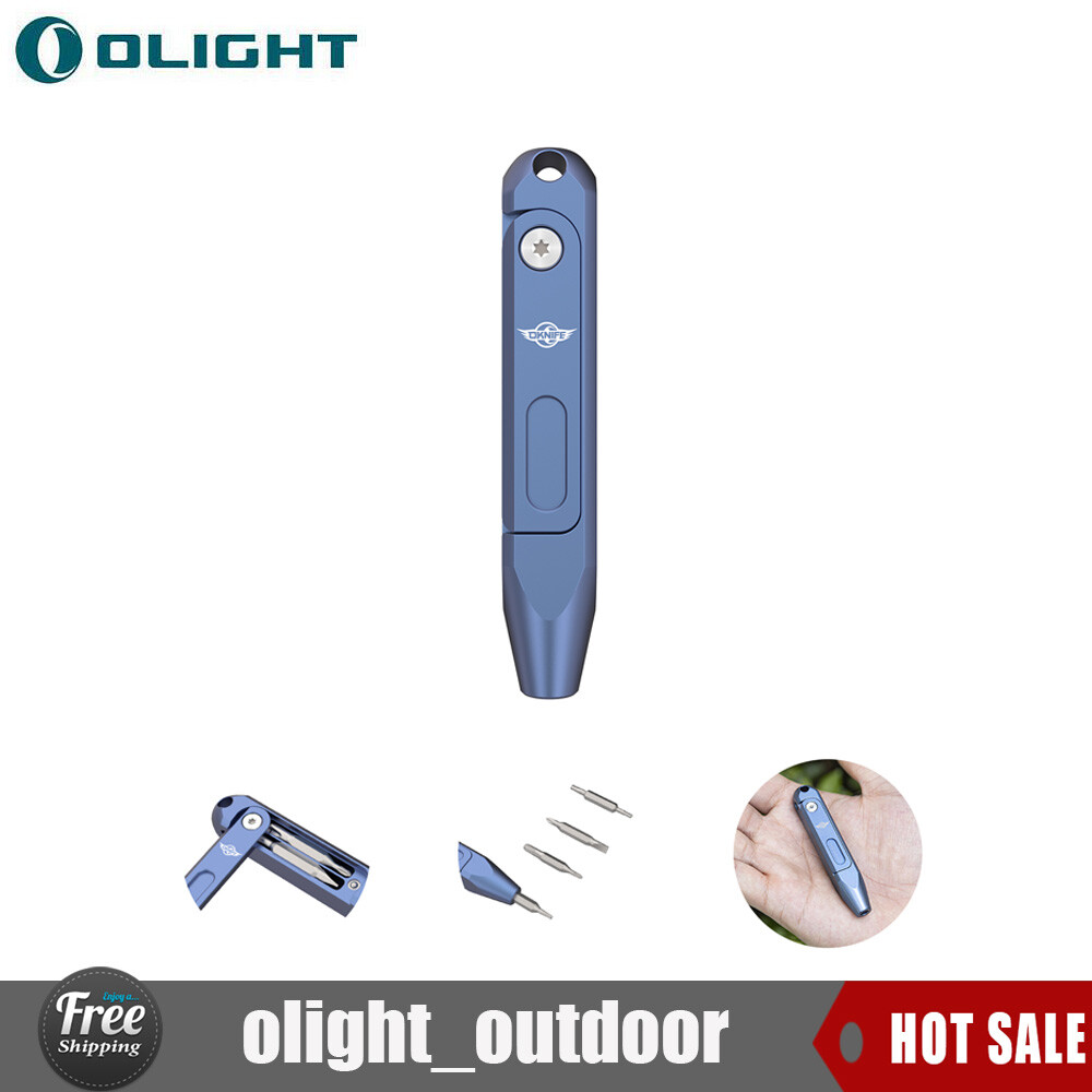 Olight OKNIFE Otacle D1 EDC Titanium Multi-Bit Driver,8 in1 Mini ...