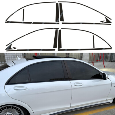 Chrome Delete Blackout Overlay For Mercedes Benz S Class W221 2007 ...
