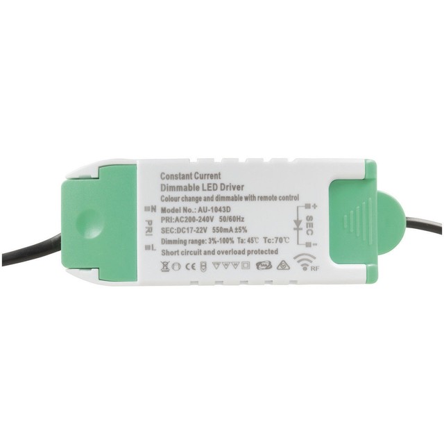 12w LED Recessed Downlight With Colour Temp & Brightness Control Sl2334 ...