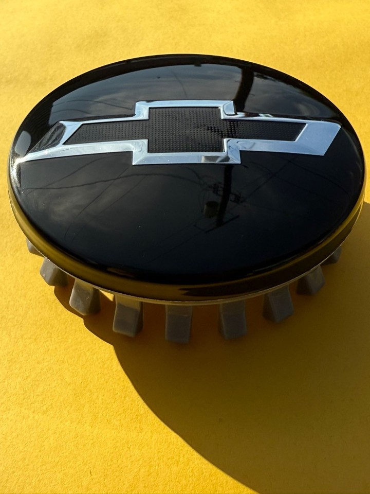 CHEVY 4X 83mm Black Wheel Center Caps SILVERADO, SUBURBAN, TAHOE | eBay