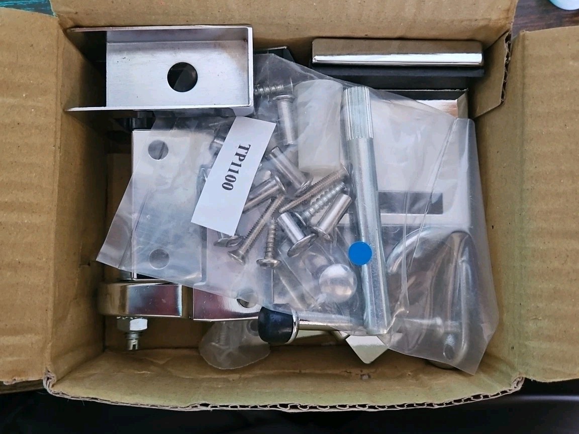 Harris Hardware, TP1100, Door Hardware Set, 1" Door & Pilaster For ...