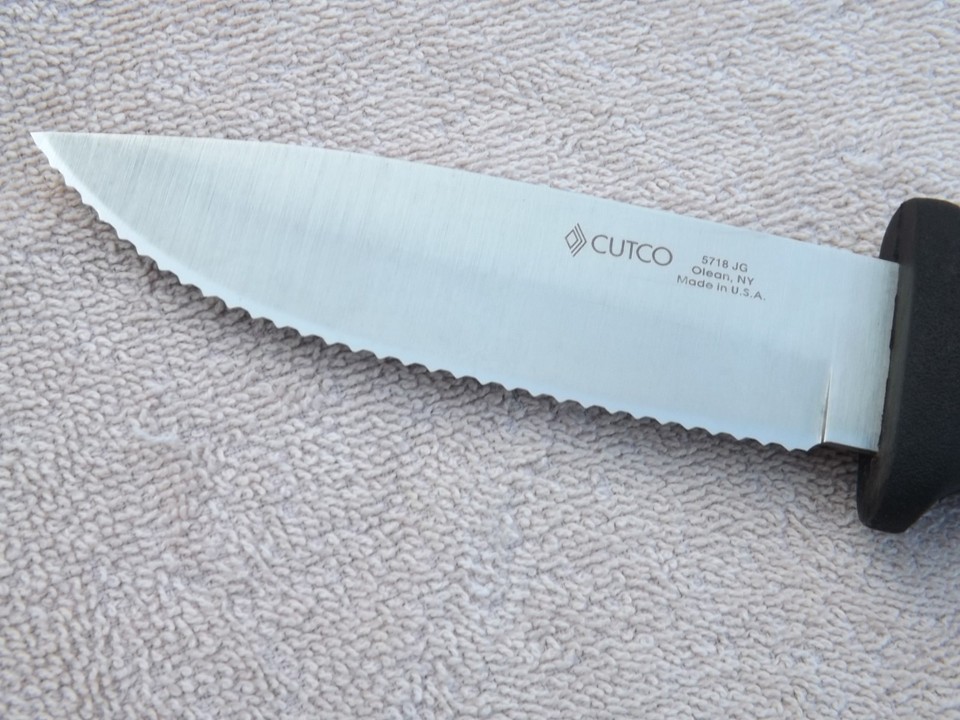 CUTCO 5718 Olean, NY Hunting Knife, USA VERY CLEAN NEW NEVER USED ...