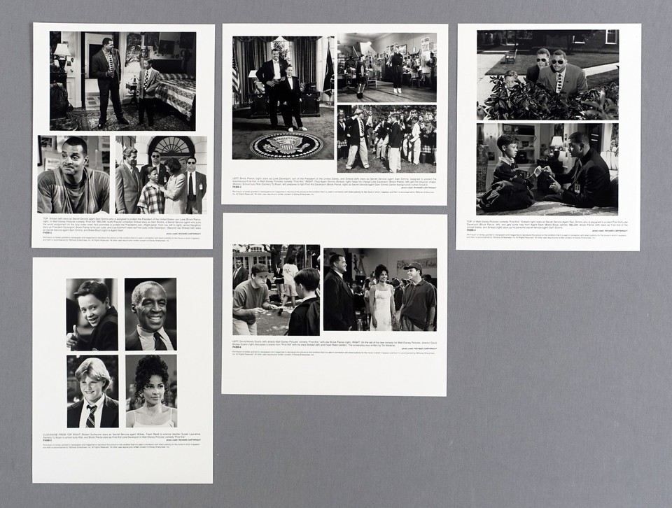 First Kid Movie Press Kit - 1996 – Sinbad – Brock Pierce – Zachery Ty ...