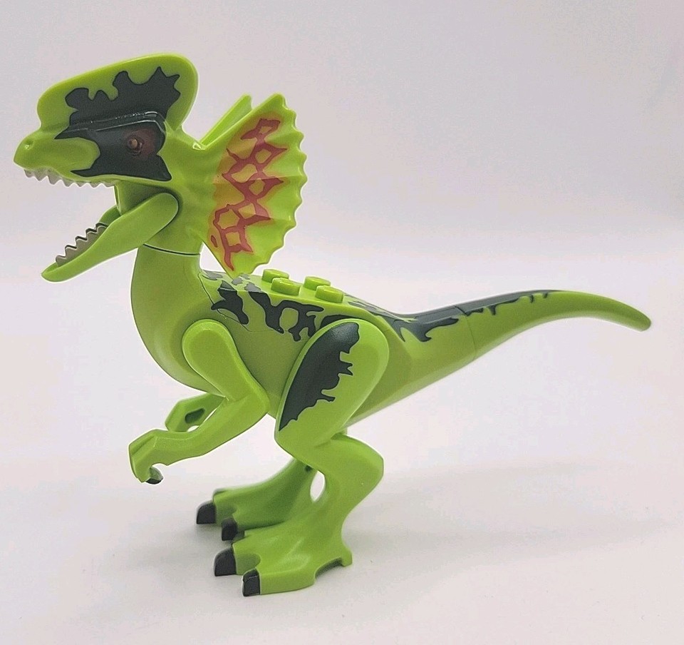 Lego Dilophosaurus Dinosaur Minifigure From 75916 Retired Jurassic Park ...