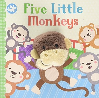Five Little Monkeys Finger Puppet Book | eBay