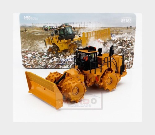 1:50 DM MODELS Caterpillar Cat836 Scraper Tractor Landfill Compactor ...