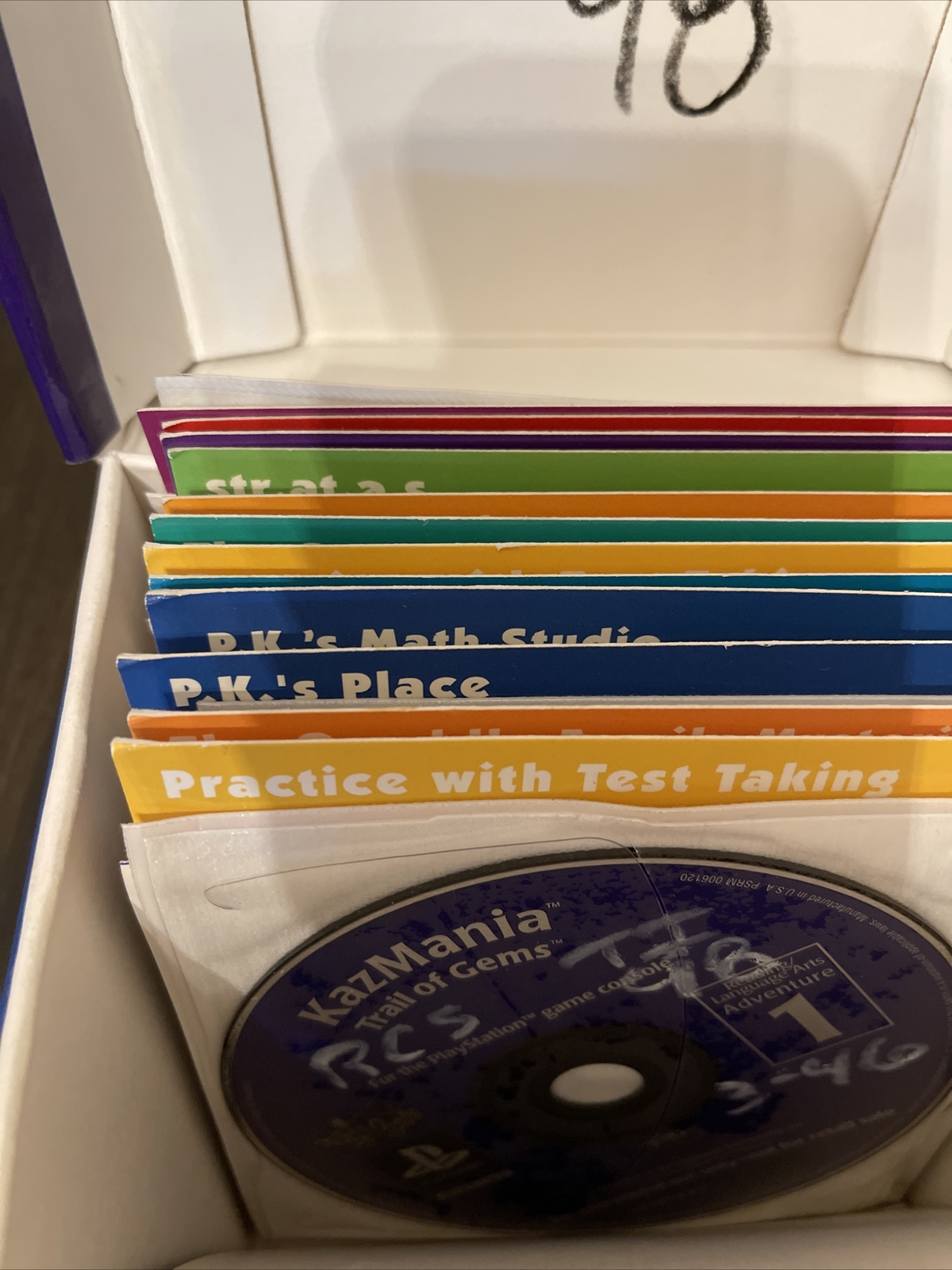 Lightspan Adventures (Sony PlayStation 1 PS1) — Lot of 32 Educational ...