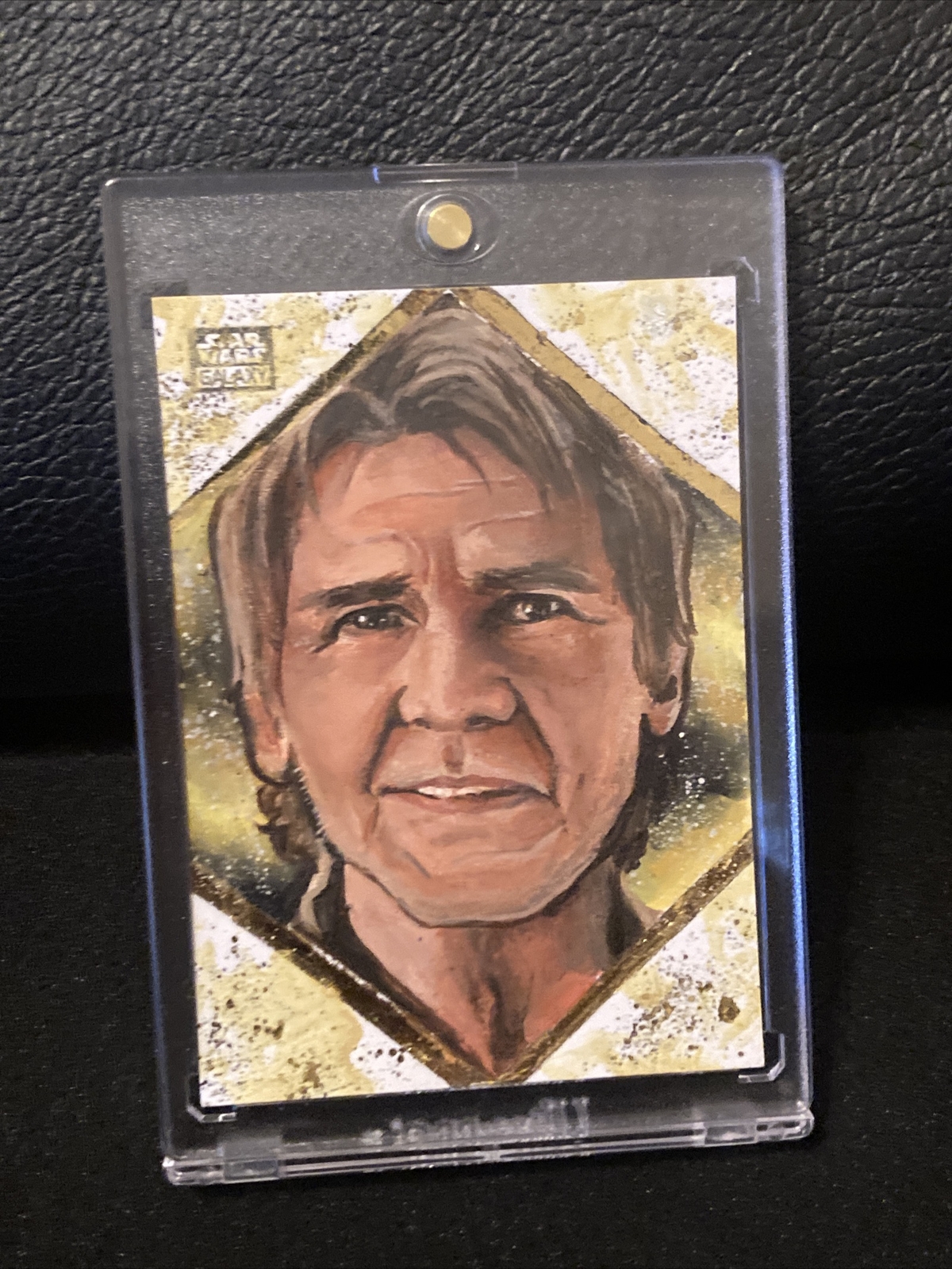 2022 TOPPS CHROME GALAXY STAR WARS HARRISON FORD SKETCH CARD SP# 1/1 ...