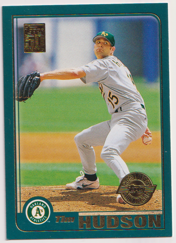 2001 Topps HTA #697 Tim Hudson Oakland Athletics | eBay
