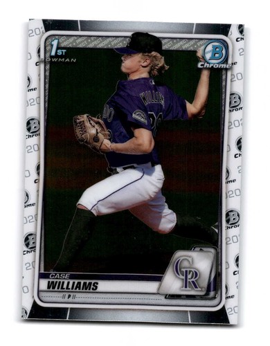 2020 Bowman Draft Chrome Case Williams BD-23 | eBay