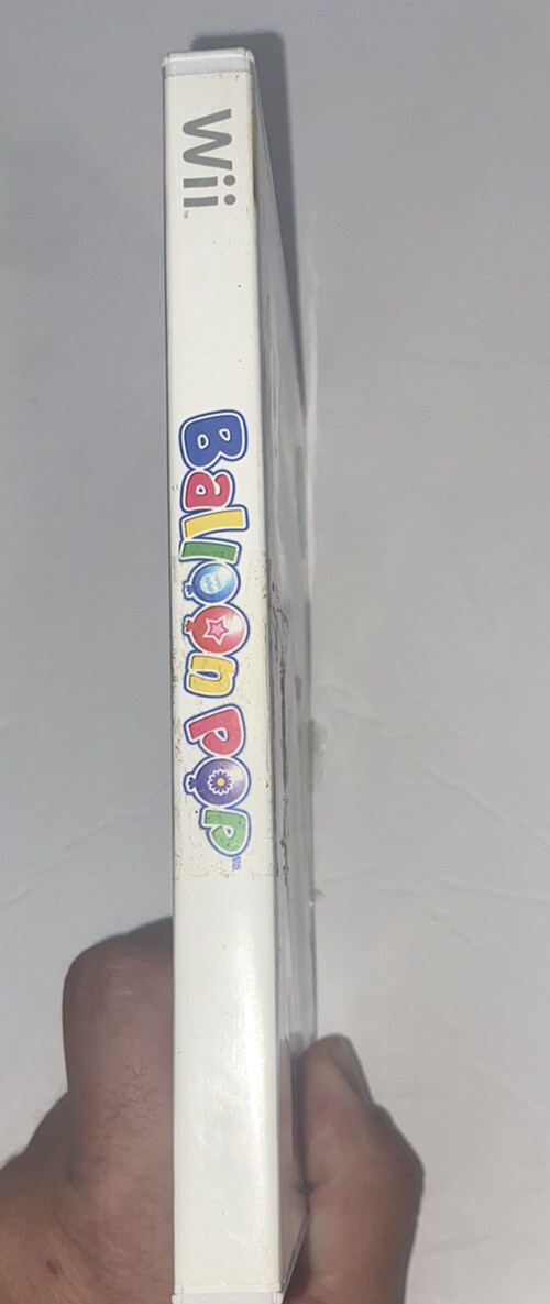 Balloon Pop (Nintendo Wii, 2008) Disc with Manual Video Game ...