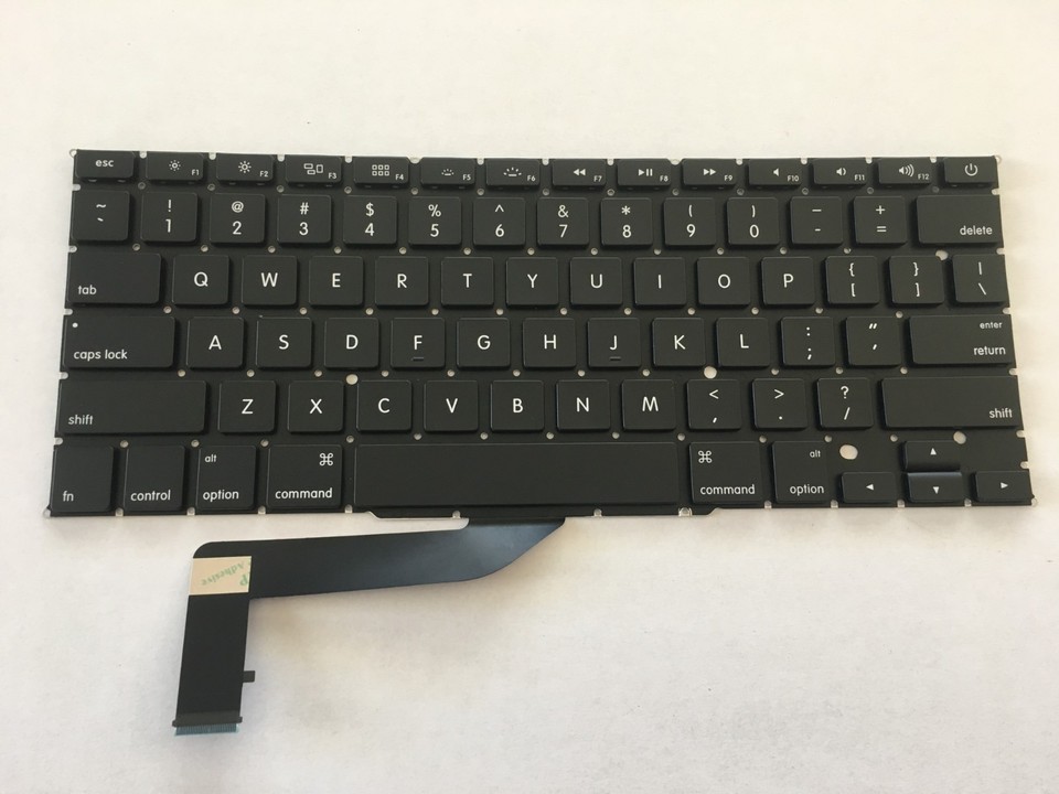 100% New 15" MacBook Pro A1398 US Black Keyboard w/Screws Mid 2015 ...
