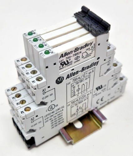 (4 PACK) Allen-Bradley 24VDC Terminal Block Relay 700-HLT1Z24 | eBay