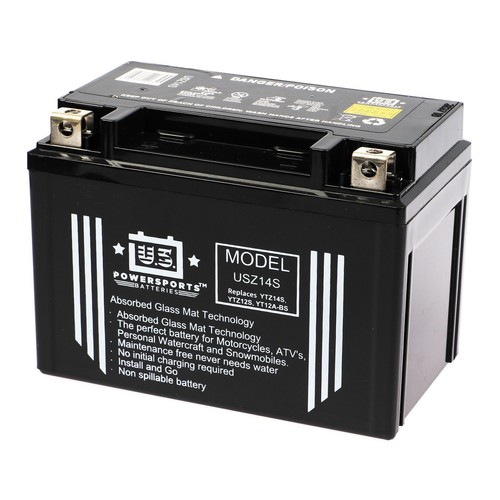 USPS AGM Battery USZ14-S YTZ14S *8 for Honda NC700X 2012 to 2013 | eBay
