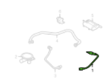 LR RANGE ROVER SPORT L320 Rear Left Lambda Oxygen Sensor MHK500910 NEW ...