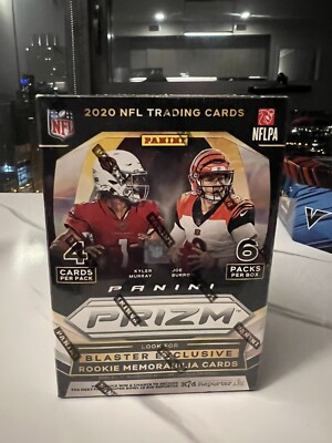 QTY 2020 Panini Prizm NFL Football Blaster Box Sealed, Burrow, Herbert ...