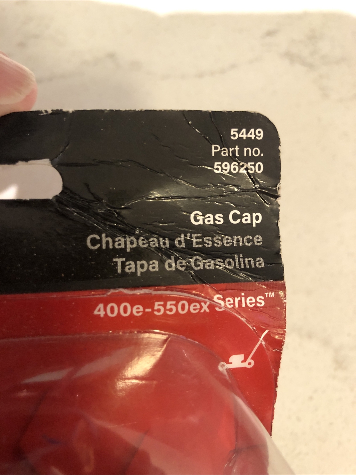 Genuine Briggs & Stratton 5449 596250 Gas / Fuel Cap for 400e-550ex ...