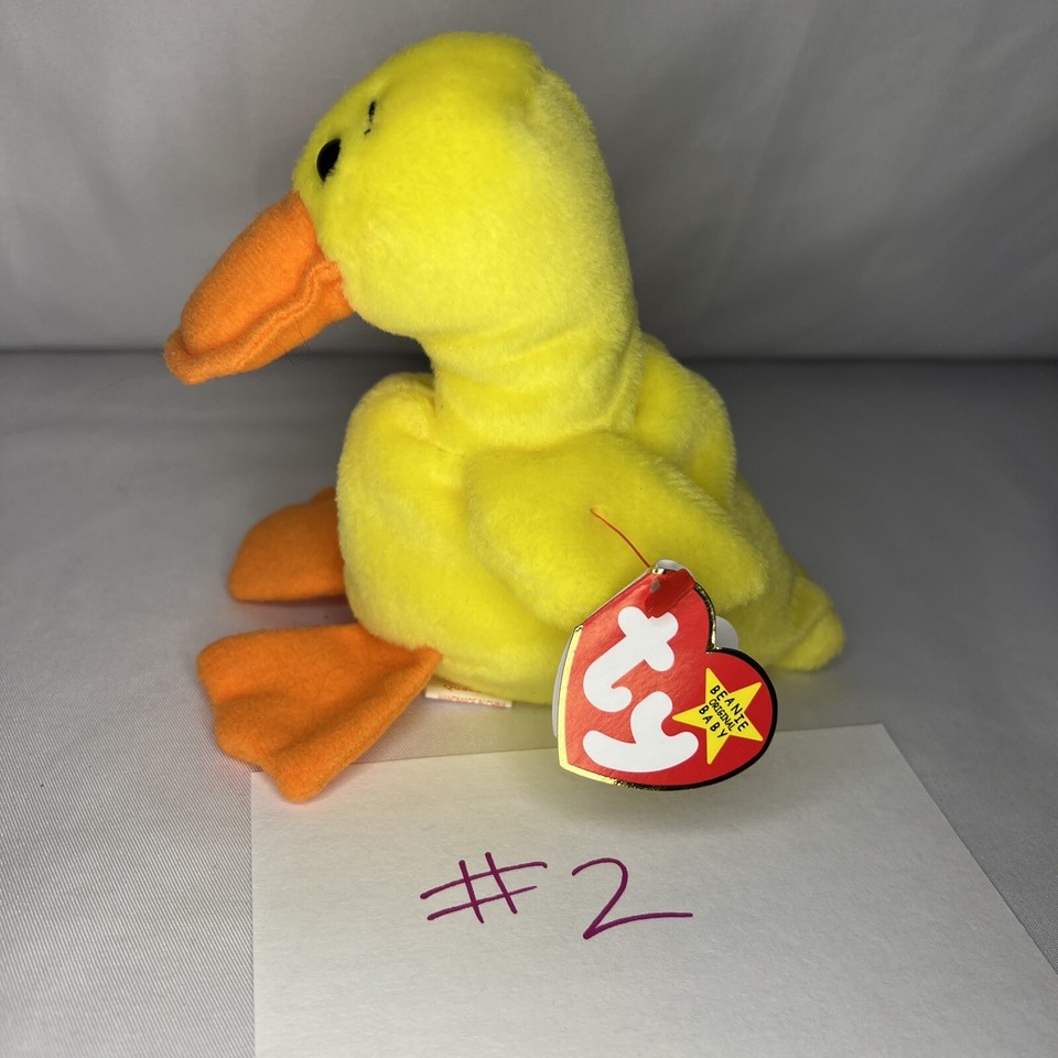 Ty Beanie Babys - Quackers The Duck 6" Plush Toy 8421040247| eBay