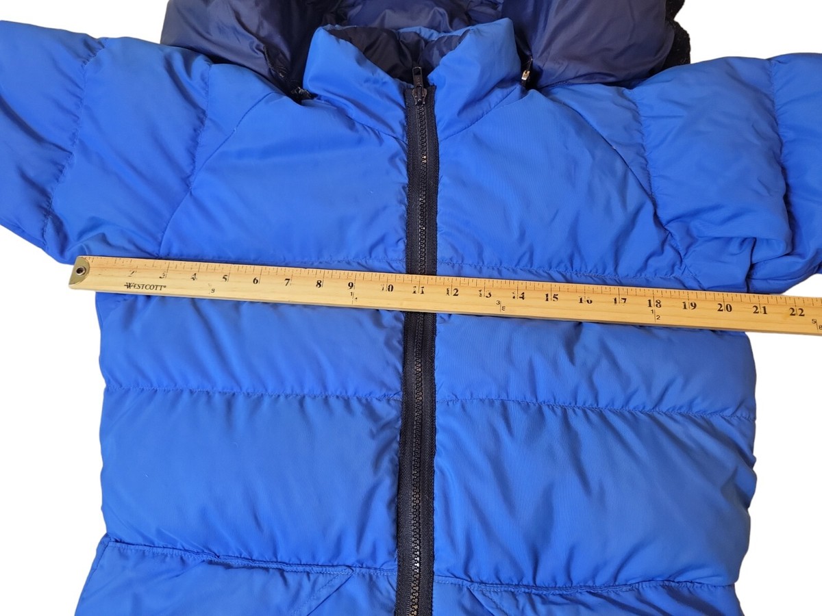 Vintage Marmot Mountain Works Gore-Tex Blue Hooded Down Vintage Marmot Mountain Works Gore-Tex Blue Hooded Down
