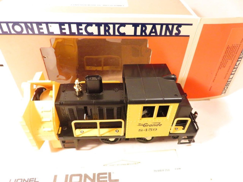 LIONEL 8459 RIO GRANDE ROTARY SNOW PLOW- LN - 0/027 SCALE - NEW - H1C1 ...