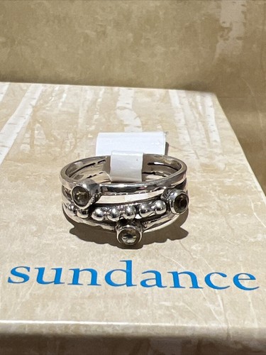 NWT Sundance Catalog Silver Citrine “Lemon Bubbles Ring” Size 8 $98 | eBay