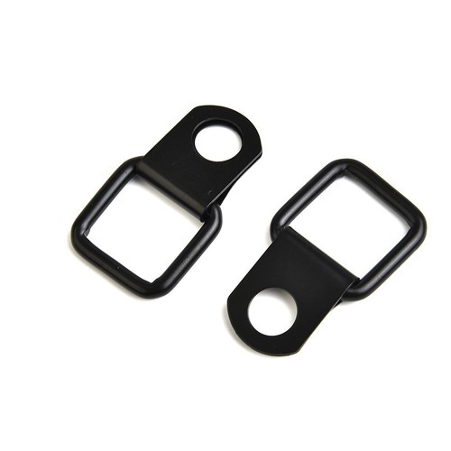 6 Noir Résistant Fixing-Point Ancre Arrimage Eye Sangle Boucle Anneau ...
