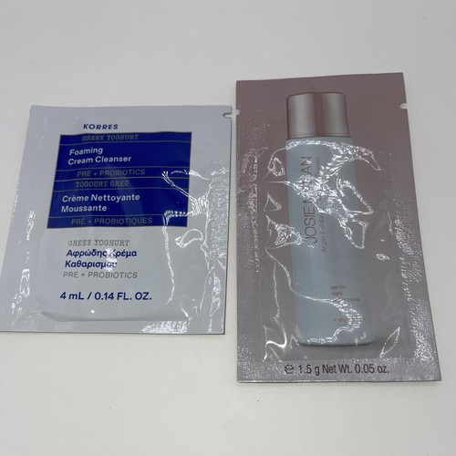 11 Pc Lot Cleansing Sample Packets Korres Sisley Josie Maran Julep ...
